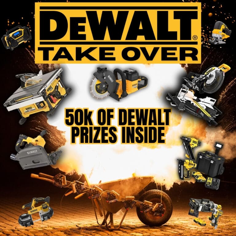 Dewalt Takeover 50K In Prizes To Be Won Instantly! - Ultimate Tool ...
